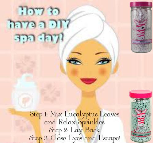 Crazy for Pink Zebra: Girls Day Spa Day!