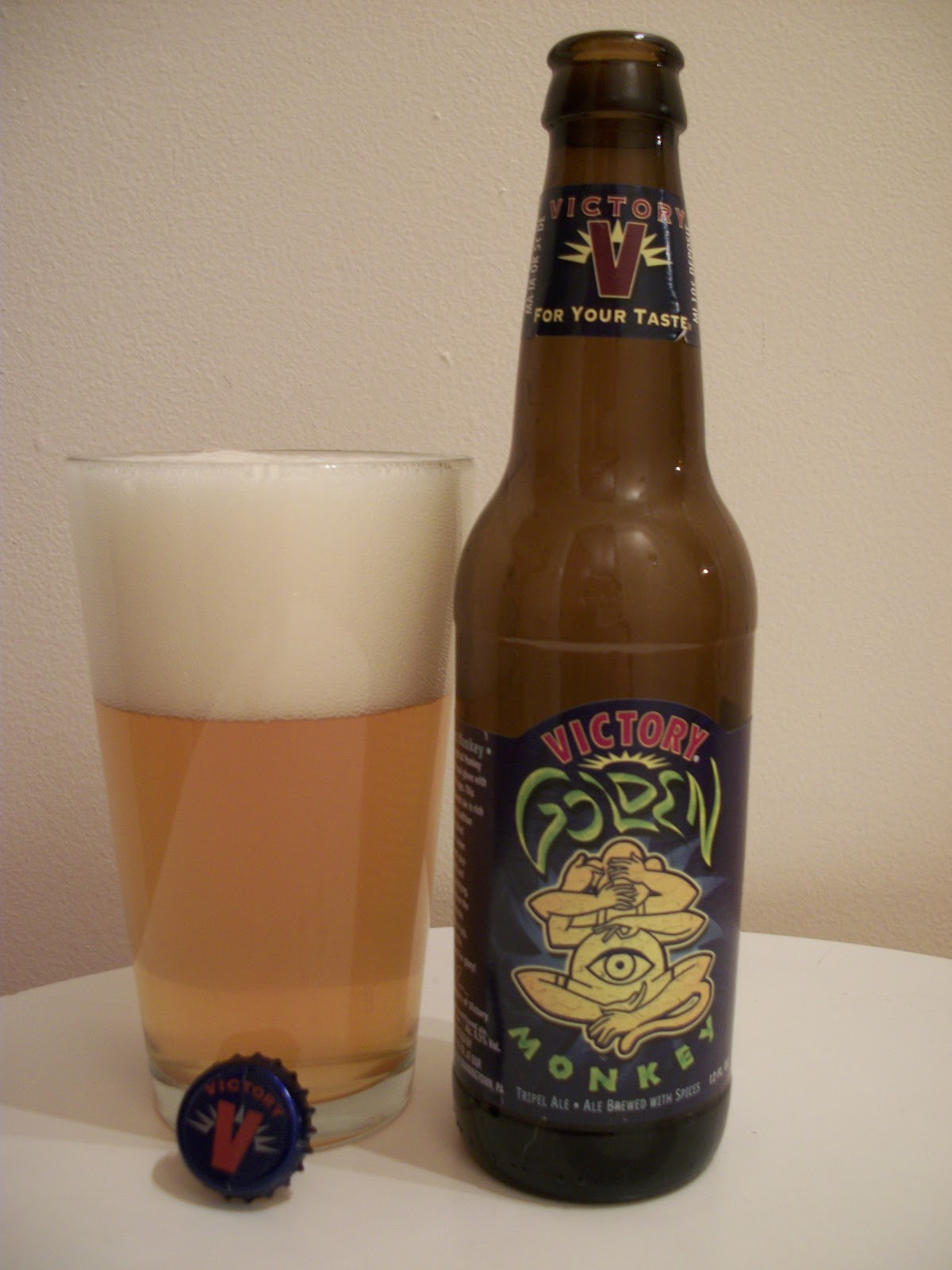 Gilbert Spills It: Beer Review: Victory Golden Monkey