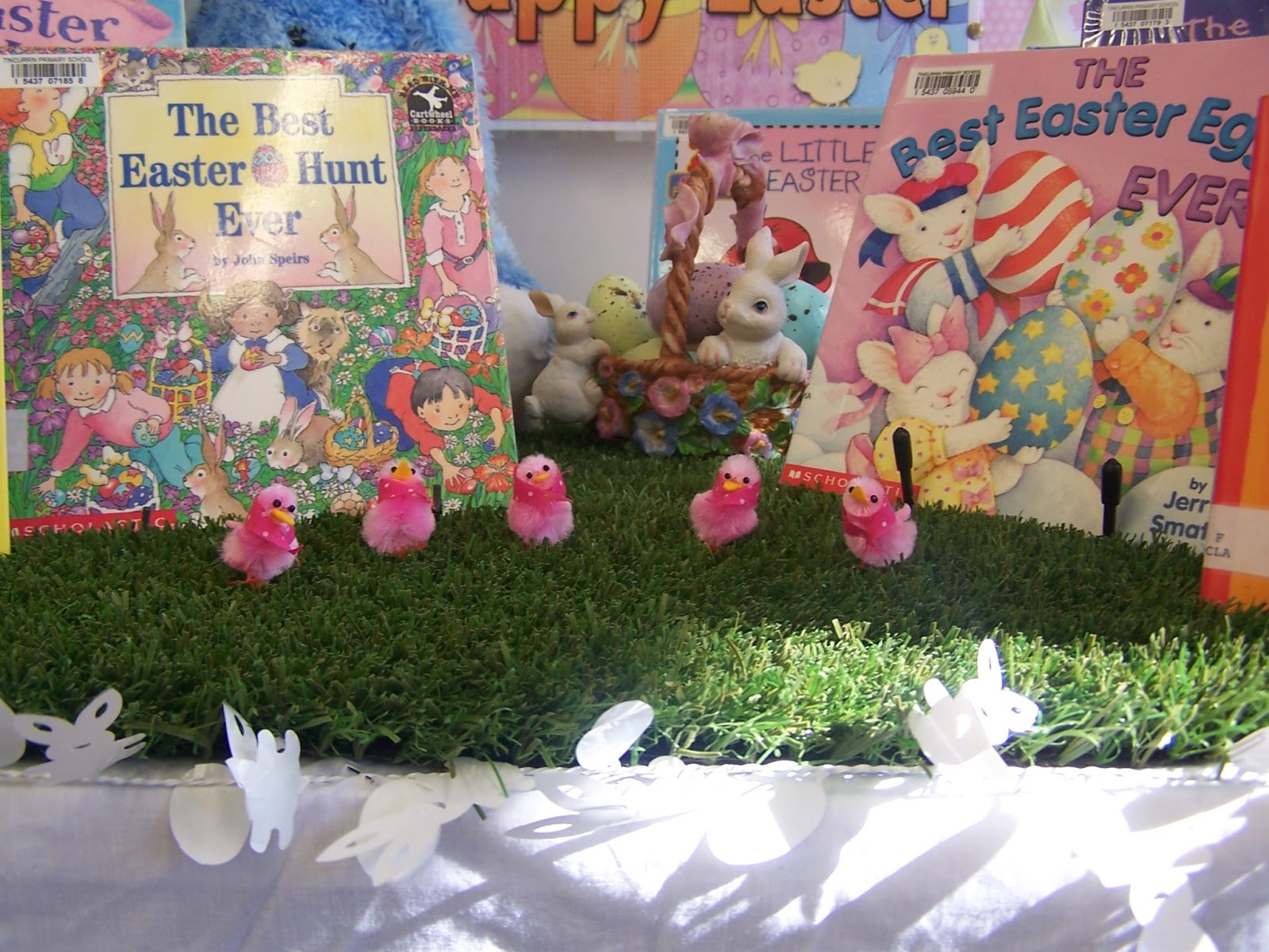Library Displays: Happy Easter!