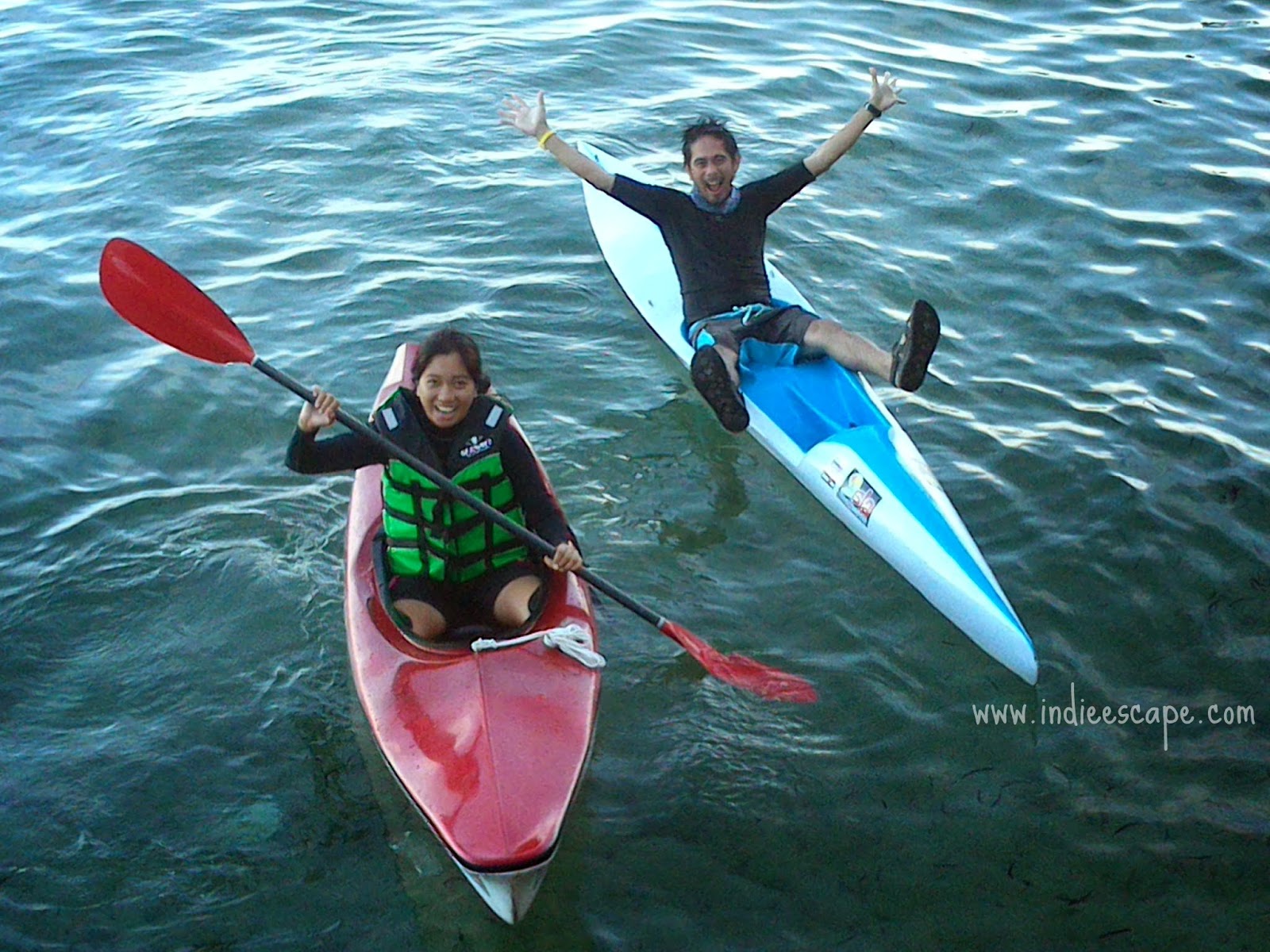 Kayaking in Mactan, Cebu | Indie Escape