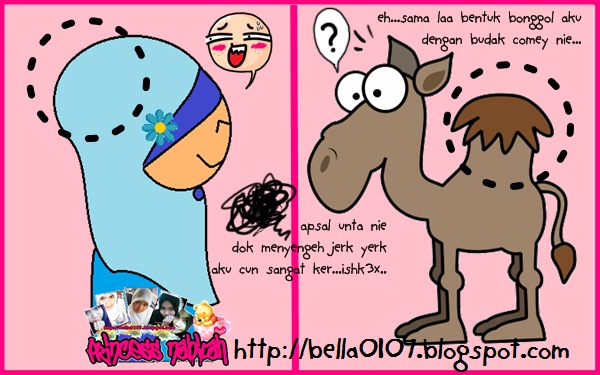 deQrAra: sanggul bonggol unta haram