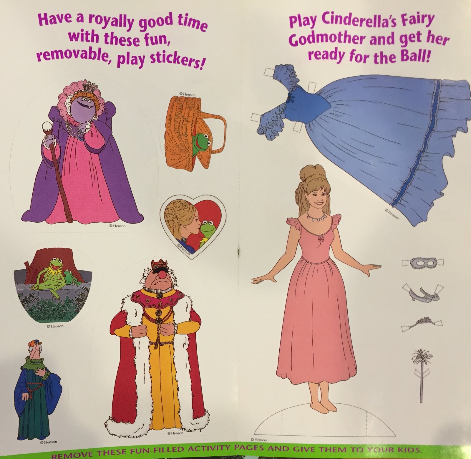 Muppet Stuff: Throwback Thursday: Hey Cinderella / Frog Prince VHS ...