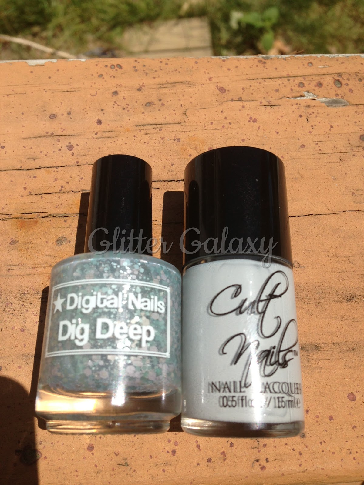 Glitter Galaxy: Cult Nails Faded and Digital Nails Dig Deep