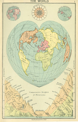 Map and Data Library, University of Toronto: Heart shaped (Stabius ...
