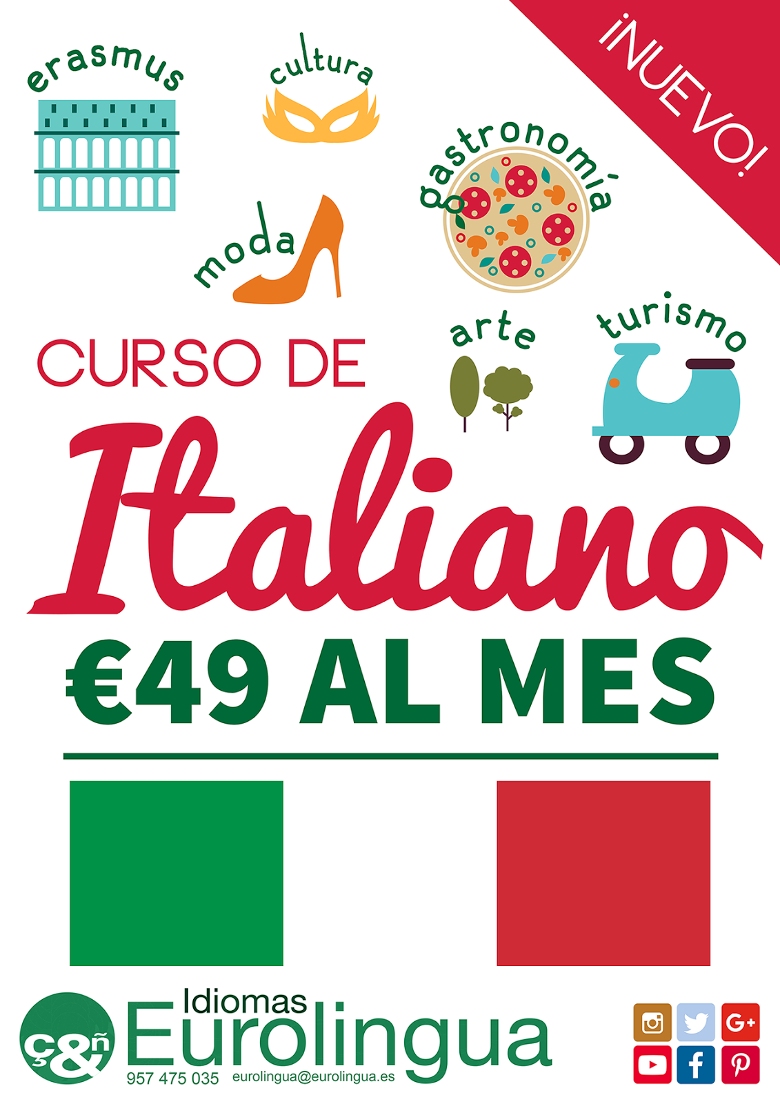 Novedad: Curso de italiano
