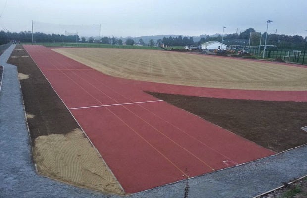 Overview of the site as it was being developed