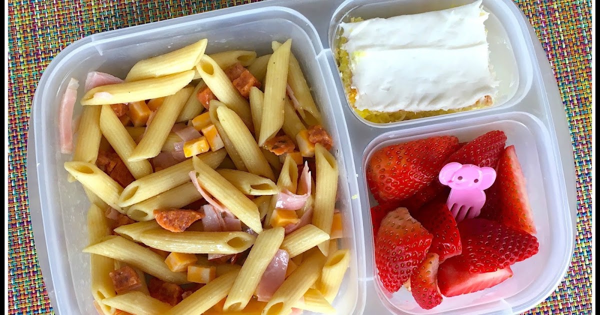 Simple Pasta Salad Bento
