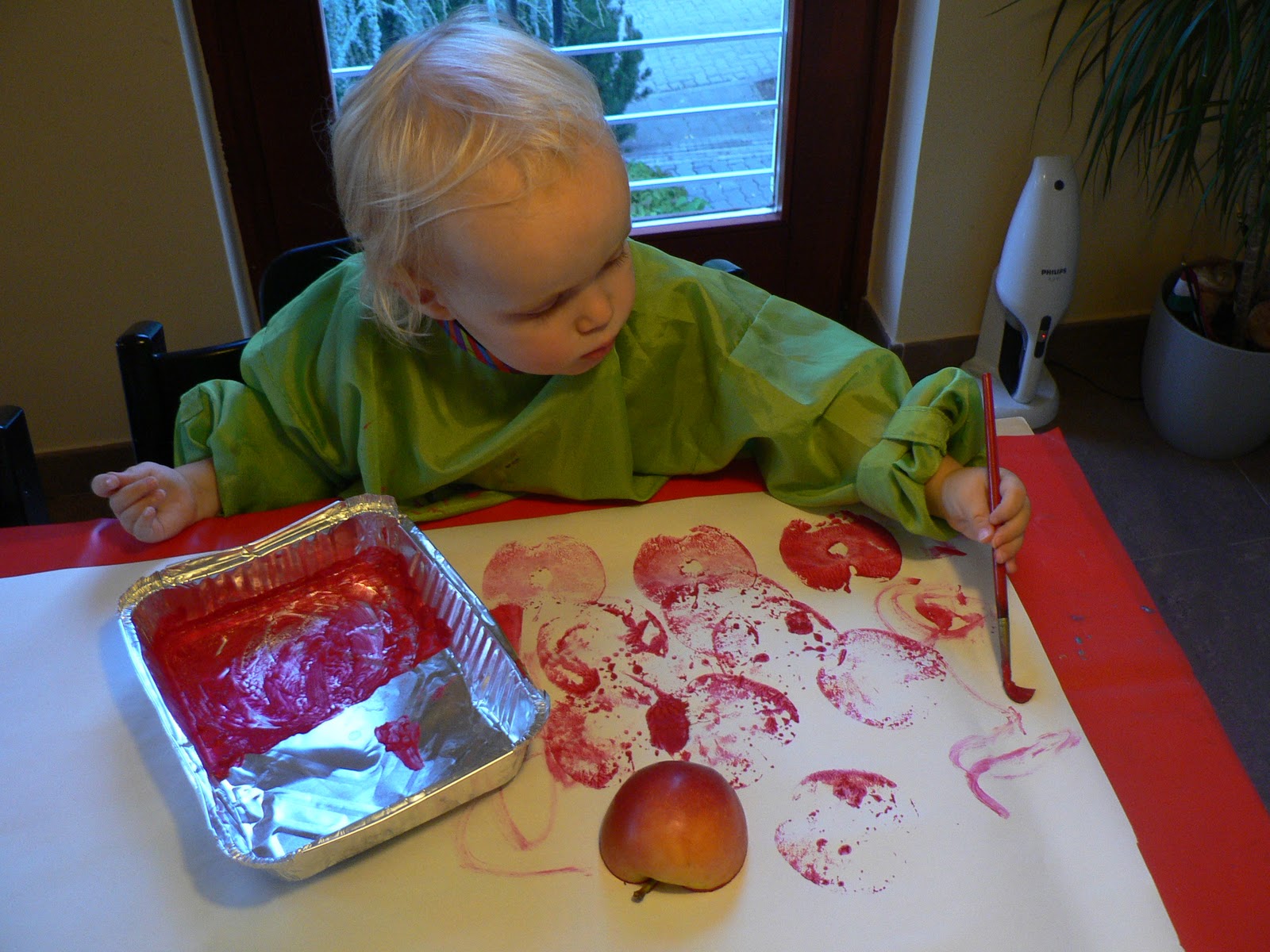 Mama Pea Pod: {Apple Printing}