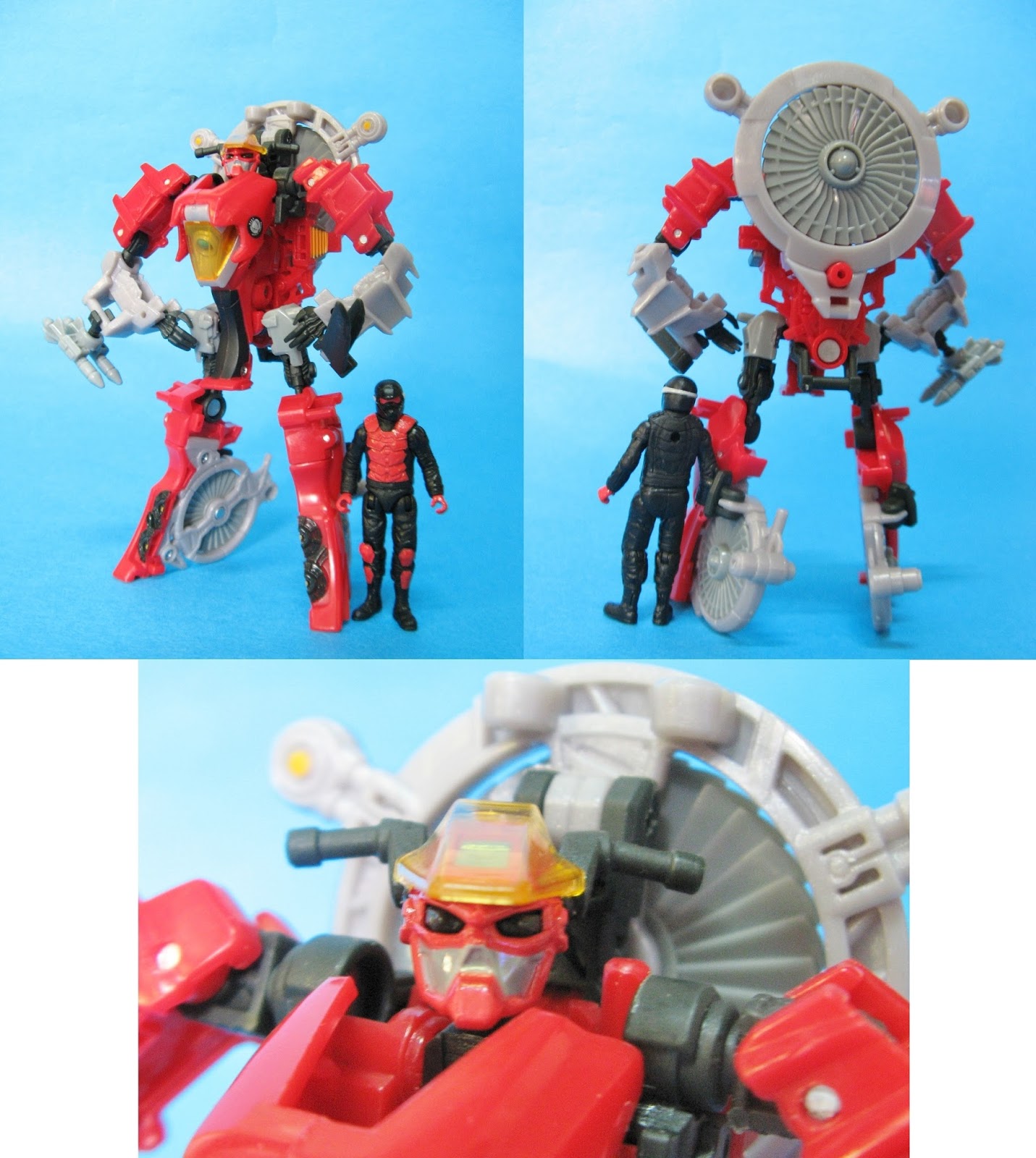 TRANSFORMERS DARK OF THE MOON Human Alliance Sergeant Detour & REVERB ...