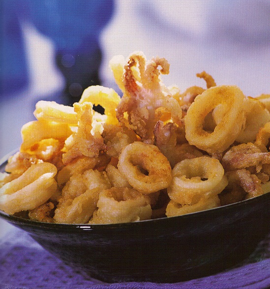 La Casa De Las Recetas: Calamares Fritos (kalamarákia)