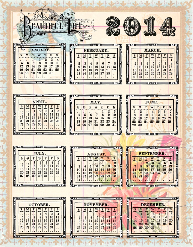 Crafty Secrets Heartwarming Vintage Ideas and Tips: Free Printable 2016 ...