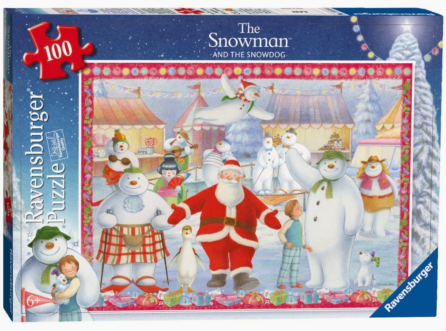 Madhouse Family Reviews: Ravensburger The Snowman puzzle review