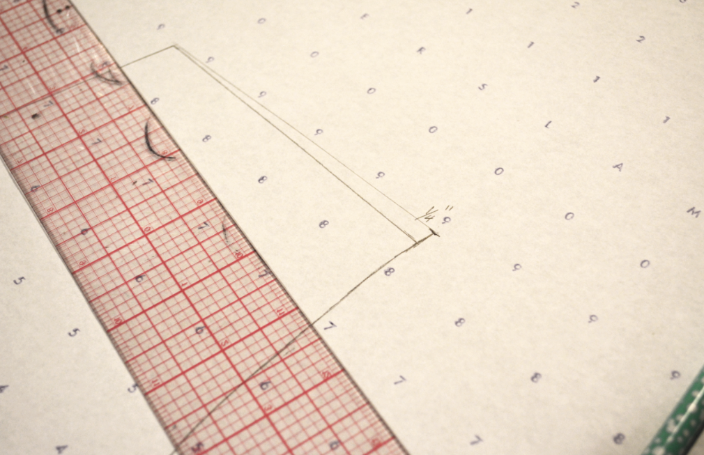 The Closet Historian: Pattern Drafting: Creating a "Kimono" Style Sleeve