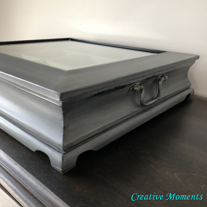 Bombay Keepsake Box in Shades of Grey