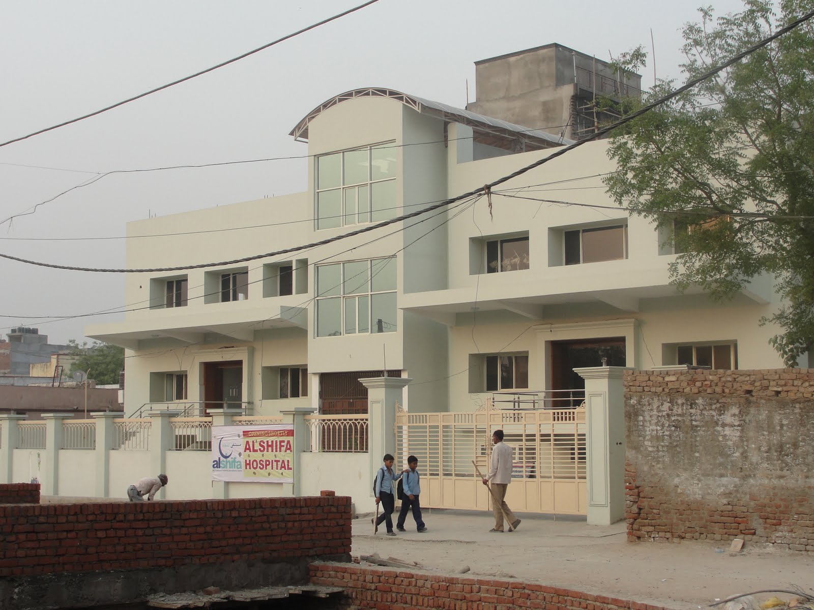 Vision - 2016: Final touch being given to Al-Shifa hospital