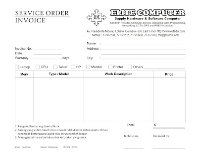 Contoh Nota Kosong | Percetakan di Malang | Cetak murah dan berkualitas ...
