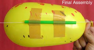 Free Science Fair Projects Experiments: rocket ballon