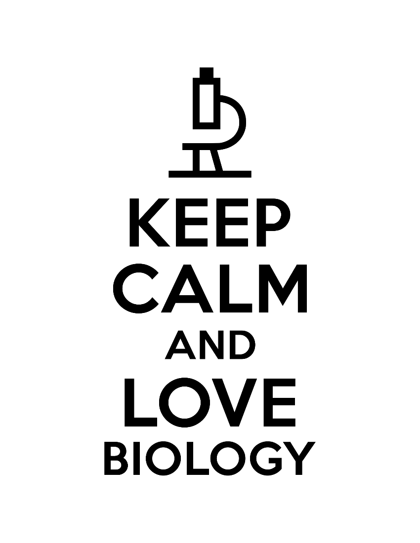 Free Keep Calm for biology teachers
