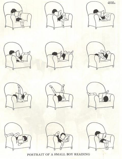 Les lectures de Prospéryne: Les positions de lecture