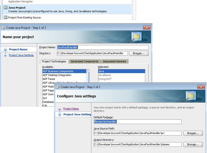 Soa 11g File Rejection Handler Part 5 Custom Java Handler For File Adapter Oracle Fusion