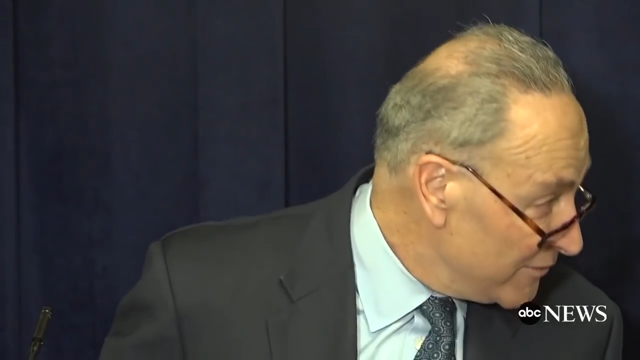 And sometimes Chuck Schumer the hairplugs don't work | Bob's Blitz