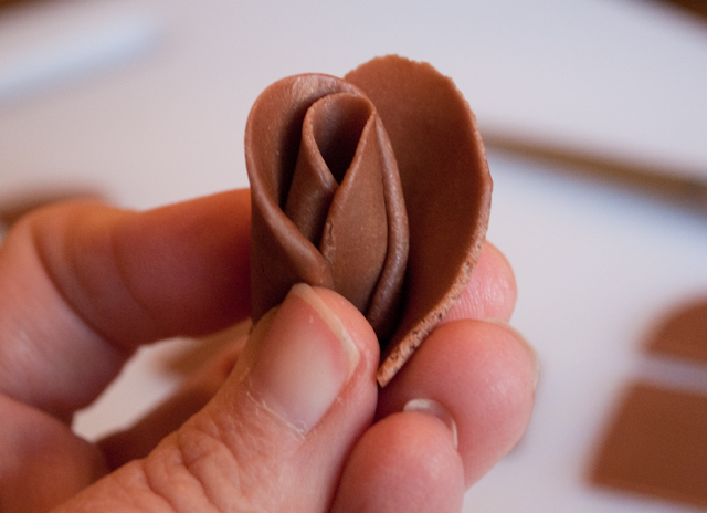 Roses Made From Candy