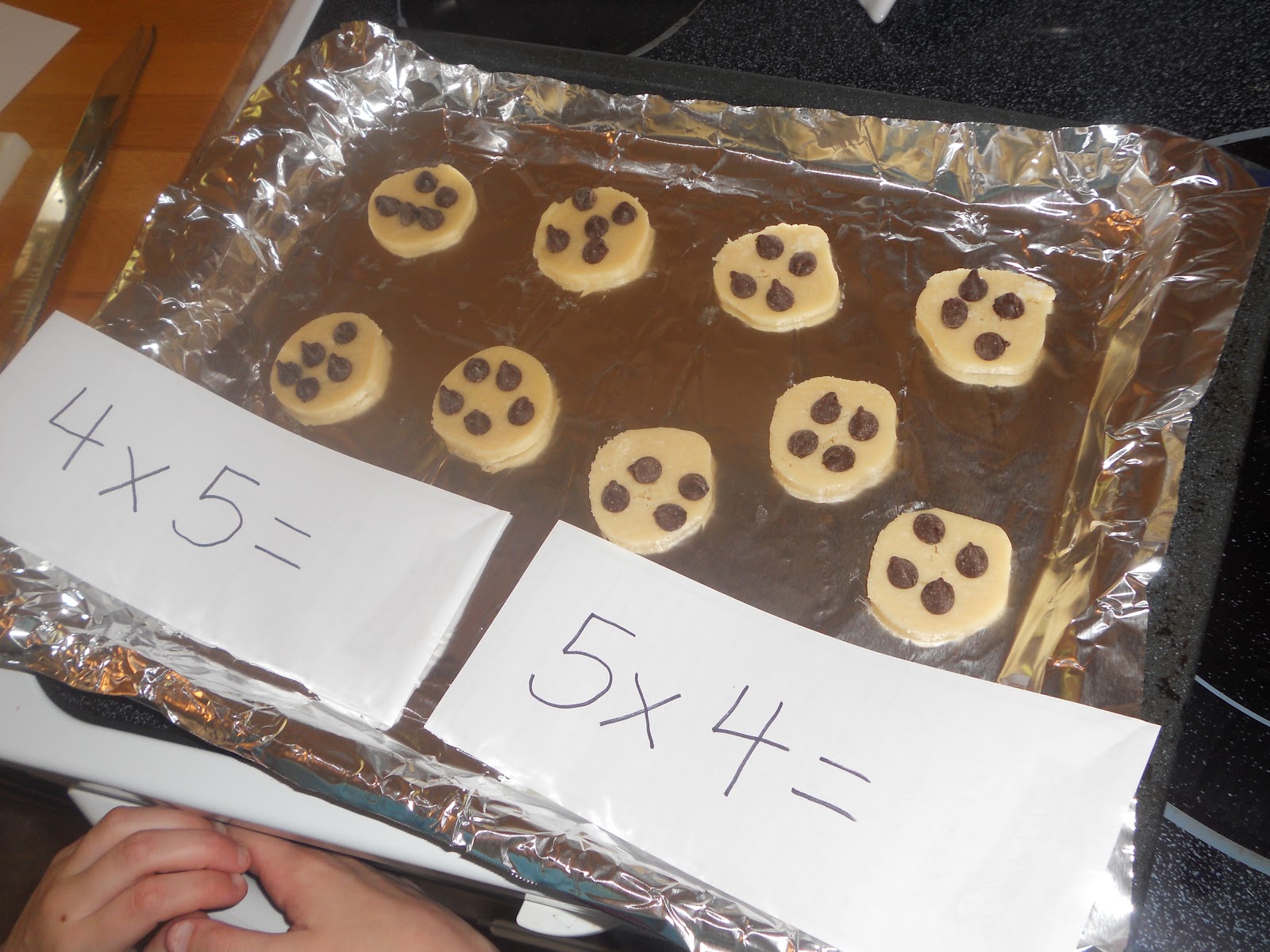 The Five of Us: Multiplication Cookies (and other ways to learn the tables)