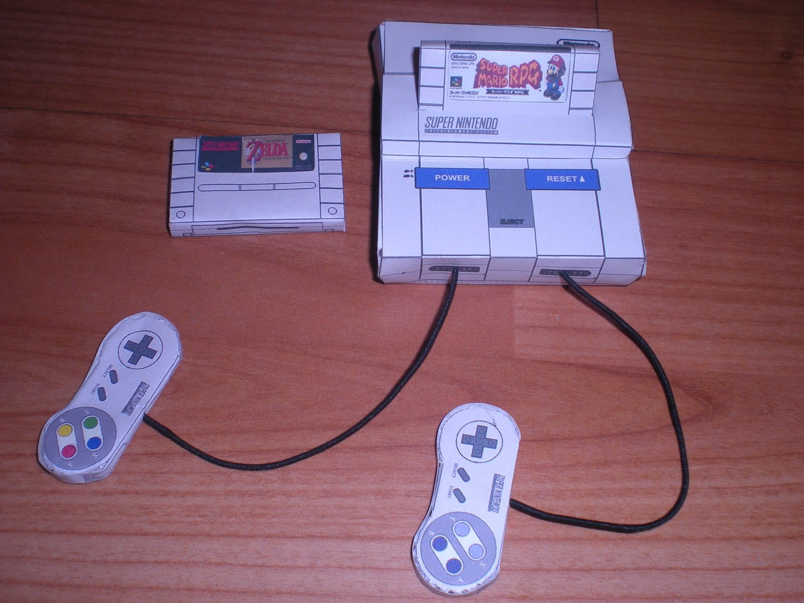 El Arte Perdido... De Una Vida Pasada: Papercraft - Super Nintendo