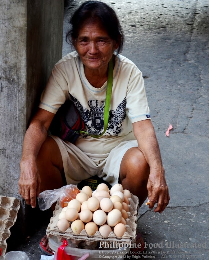 Philippine Food Illustrated: balot itlog manok