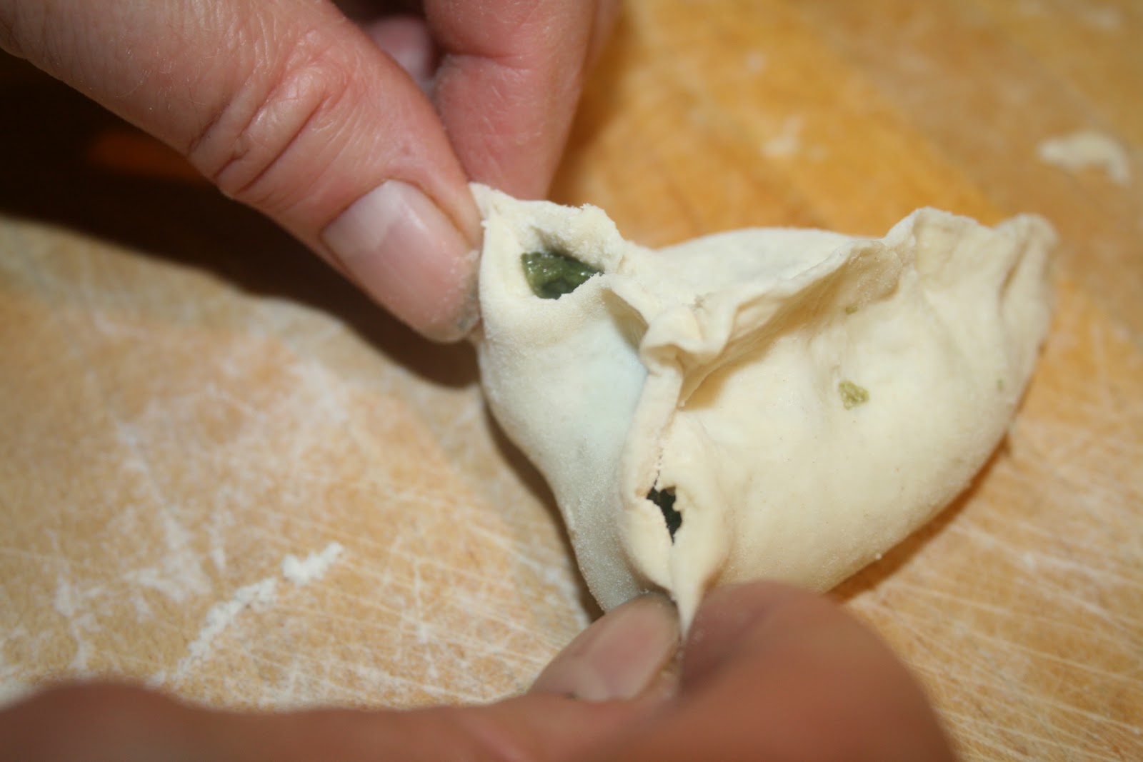 Julia's Cookbook: spinach fataya