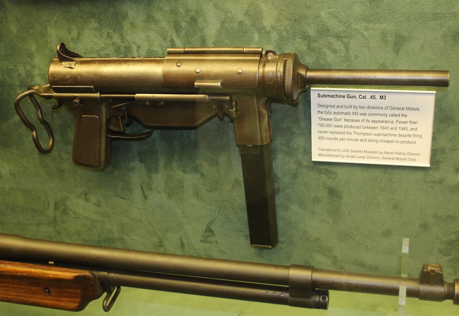 Nostalgia on Wheels: USN WWII Automatic Machine Guns & Rifle