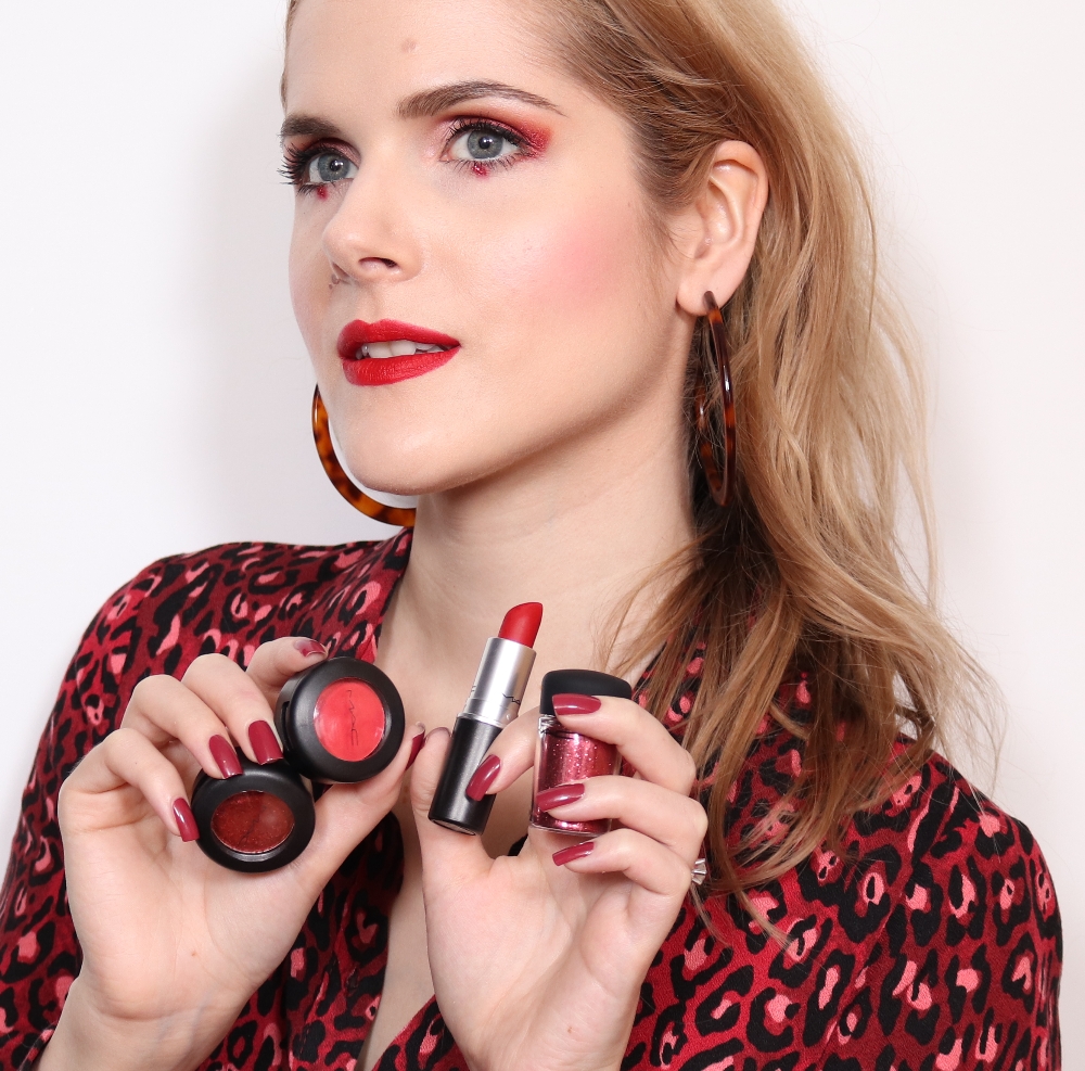 MacKarrie Beauty Style Blog: MAC Ruby Woo Look