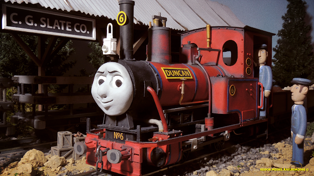 SodorModelRailroading: Scratch-Building Duncan | 16mm Scale