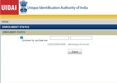 How to Check Aadhaar UID Application Status Online?