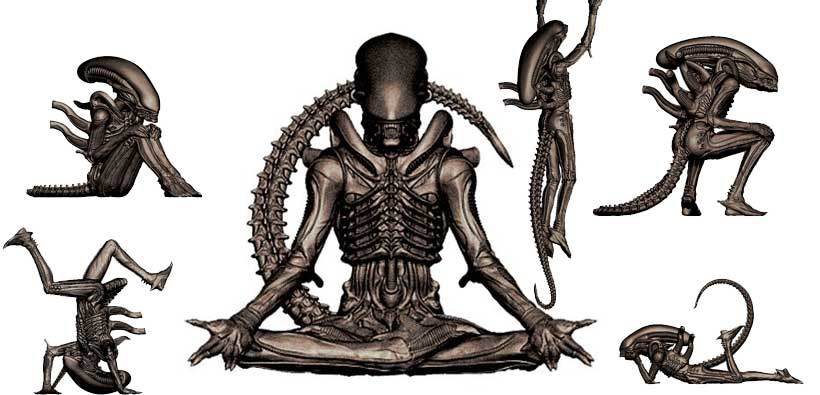 JIMSMASH ! ! !: KOTOBUKIYA ALIEN OF VARIOUS POSES