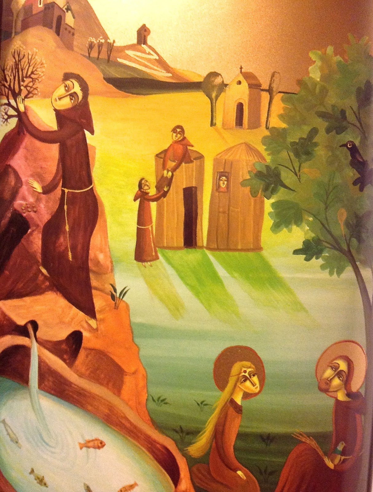 St. Francis of Assisi meets Bimba Landmann | The Bleeding Pelican
