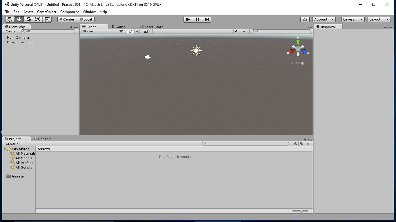 Oasis Studio Unity Game Engine Tutorial: Unity Version 5.3.41 Personal Edition - Tutorial Number ...