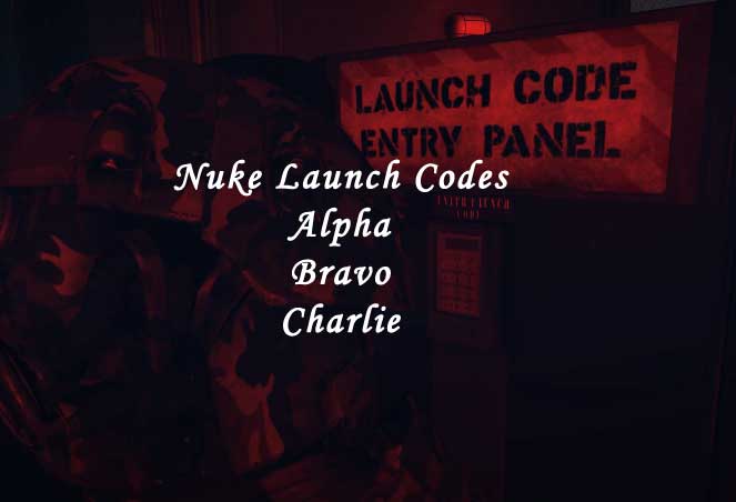 Fallout 76: Nuke Launch Codes