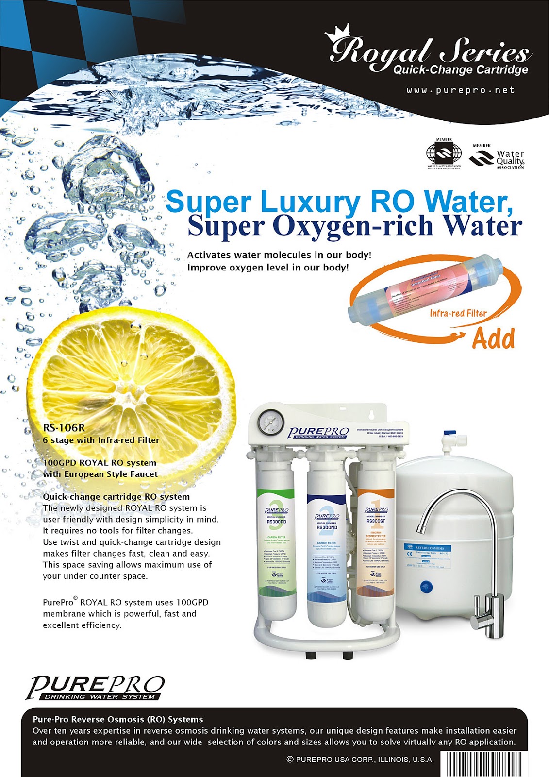 PurePro ® USA Water Filter - U.S. Manufacturer & Exporter: PurePro ...