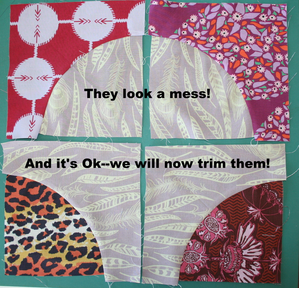 Gone Aussie Quilting: Drunkard's Path Tutorial