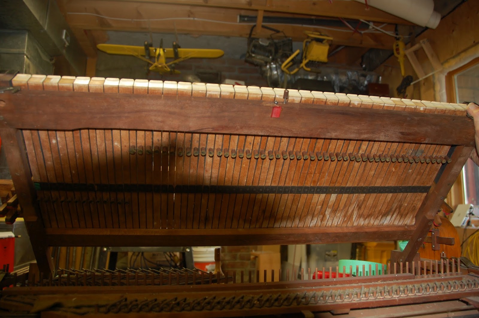 Restoring a Reed Organ -- Part 7: Investigating the Action