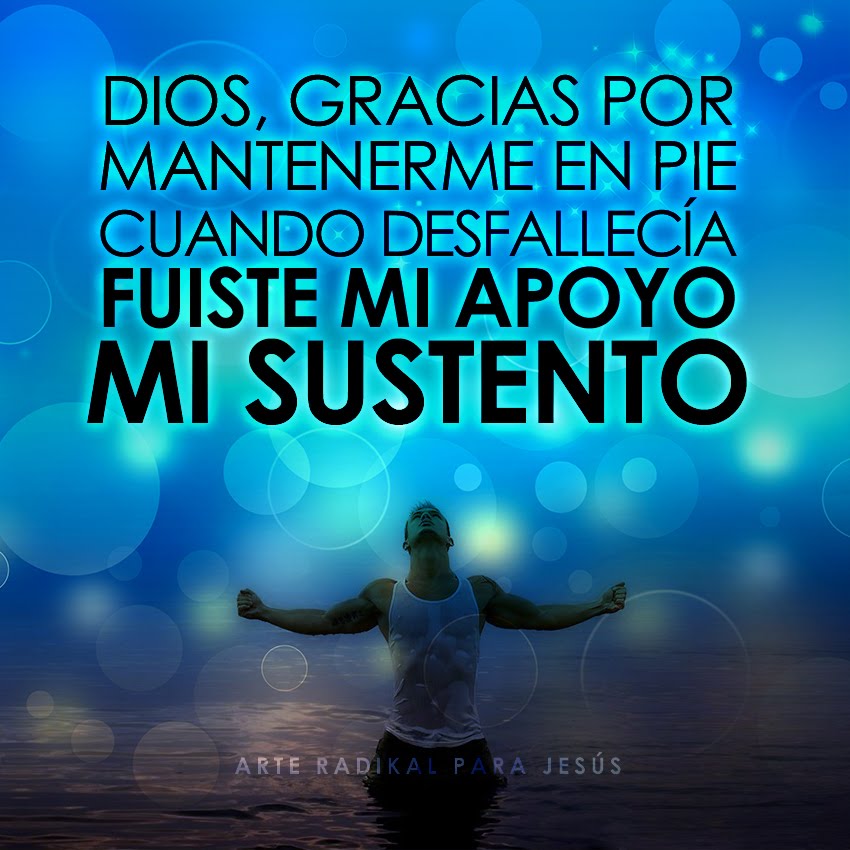 Arte Radikal Para Jesús: Dios es mi sustento
