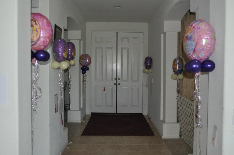Balloons can fill a room..no matter what size it is!