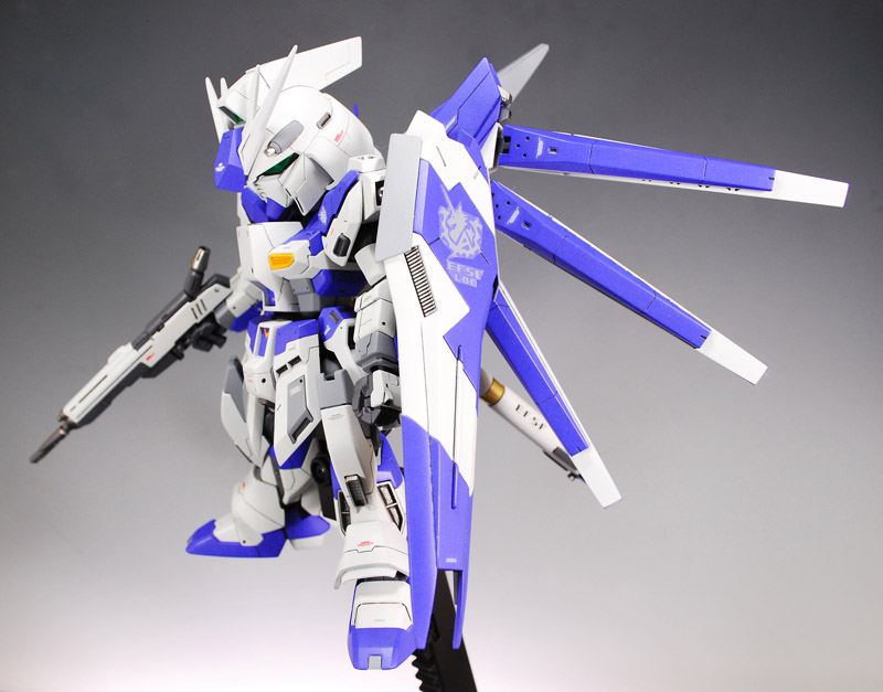 GUNDAM GUY: SD RX-93-V2 Hi-V Gundam - Custom Build