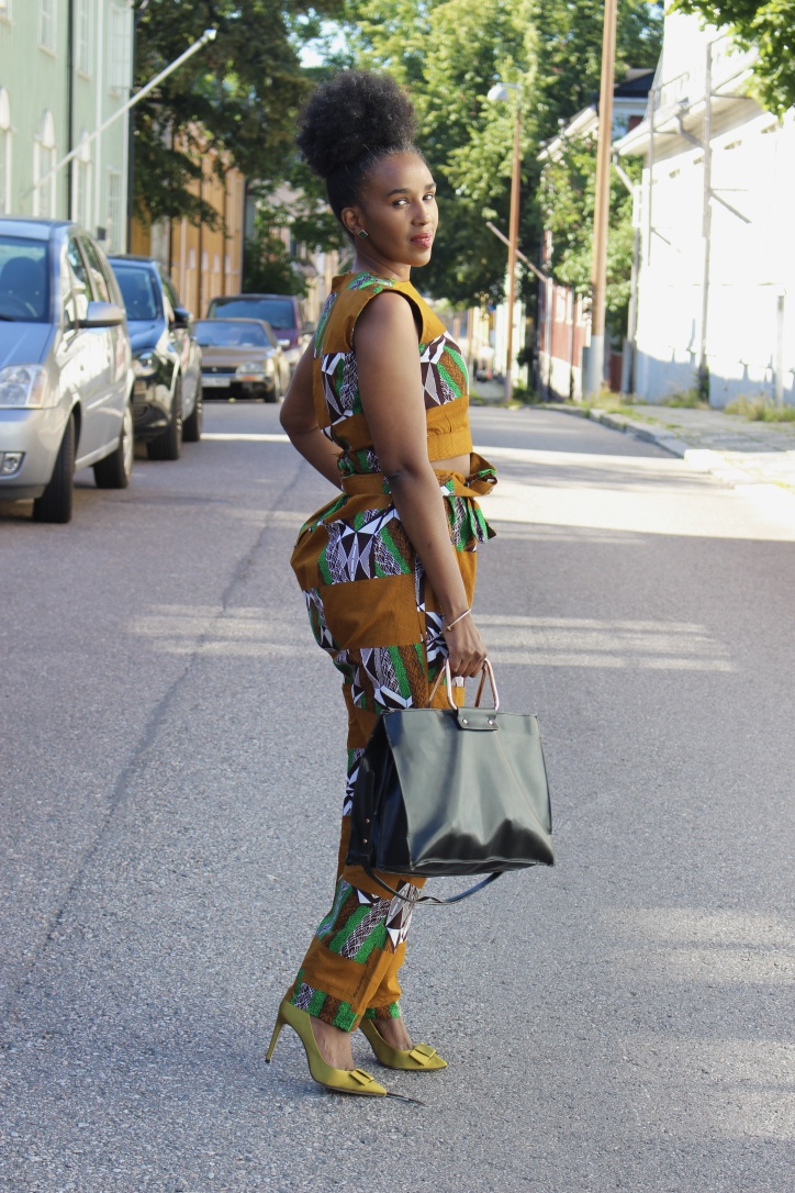 The Mechanic: A Two-Piece African Print Overall | Mimiri