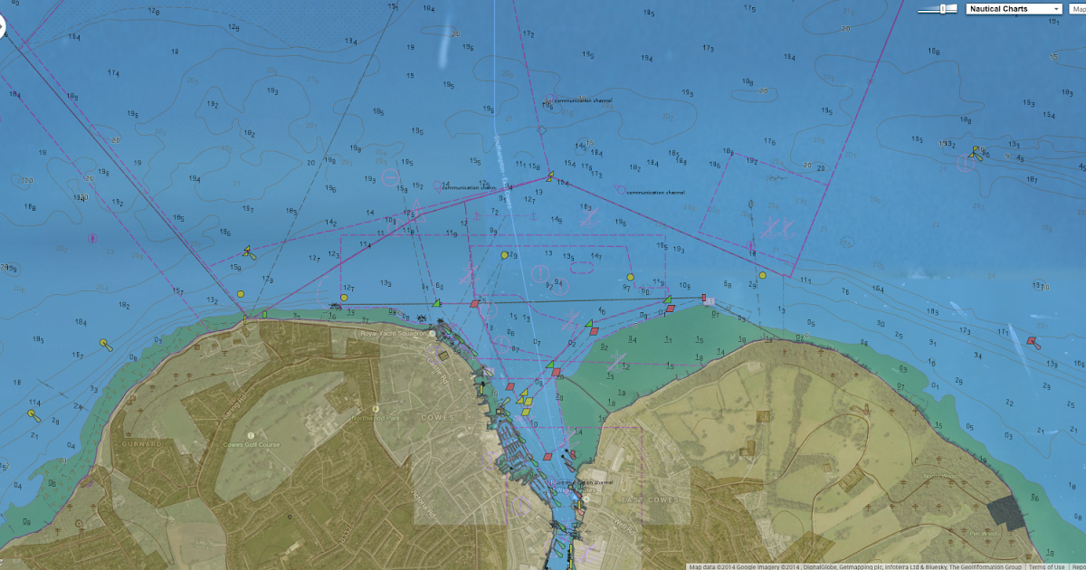GeoGarage blog: GeoGarage B2B platform proposes ENC nautical charts viewing