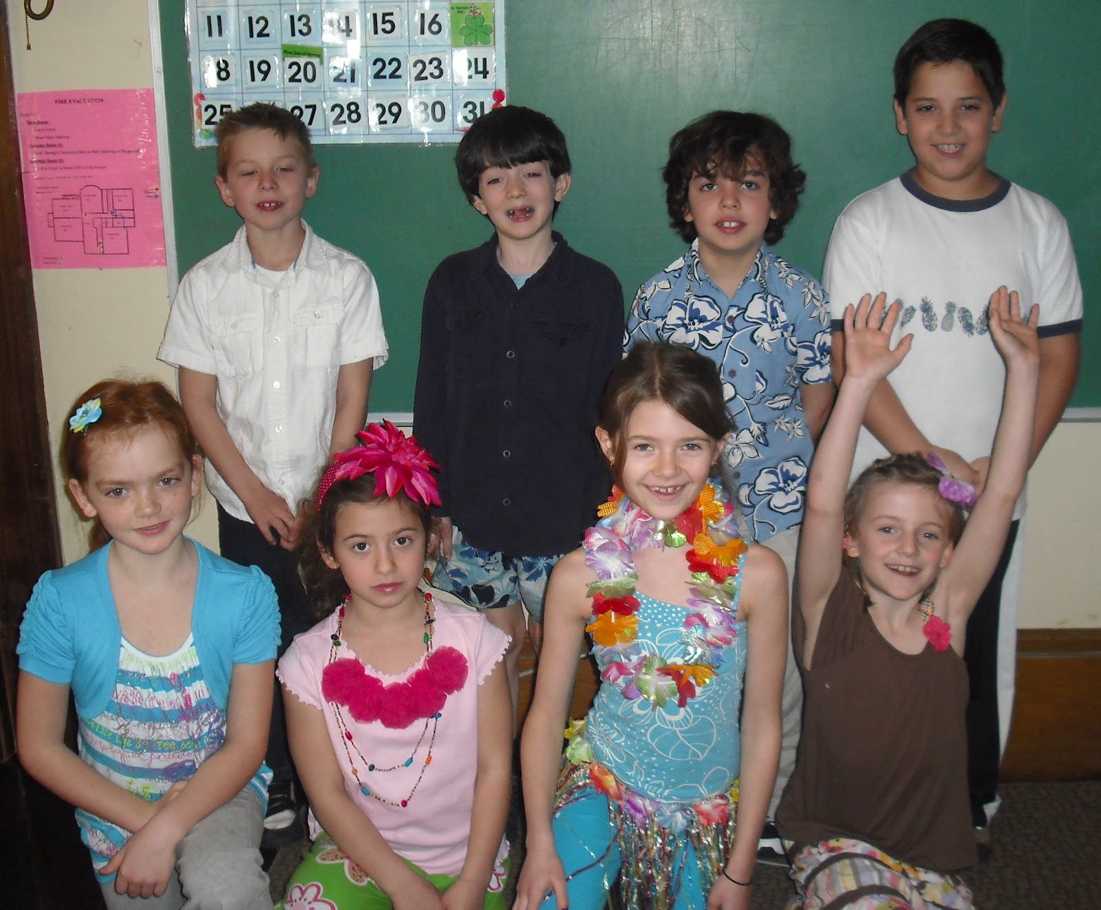 Antioch School News: Spirit Week - Luau Day!