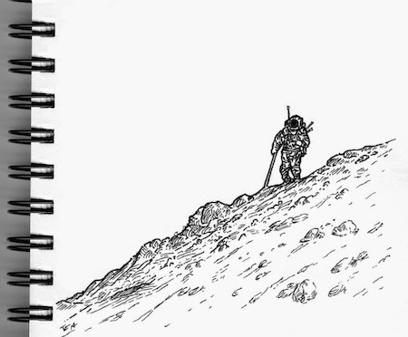 Doodles and Doggerel: A Steep Slope