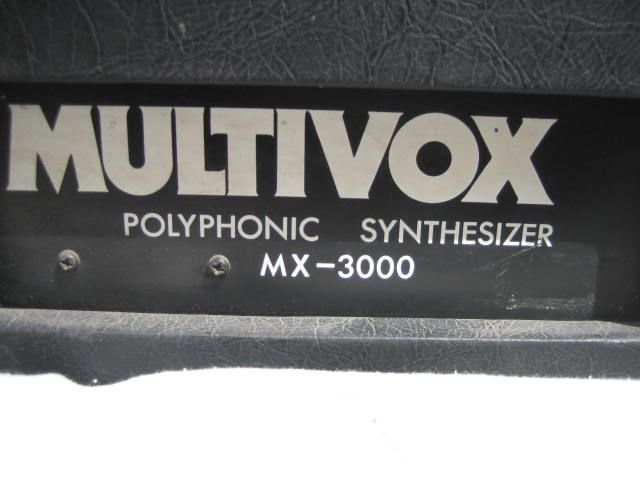 MATRIXSYNTH: 1978 Multivox MX-3000 Vintage Synth