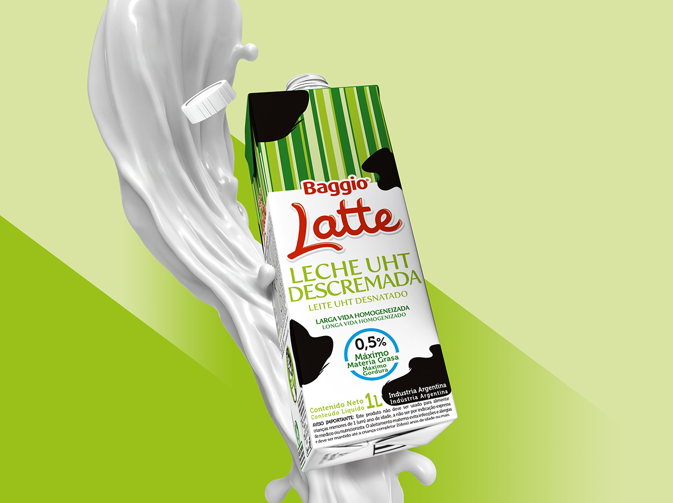 Baggio Latte Whole UHT Milk – Packaging Of The World